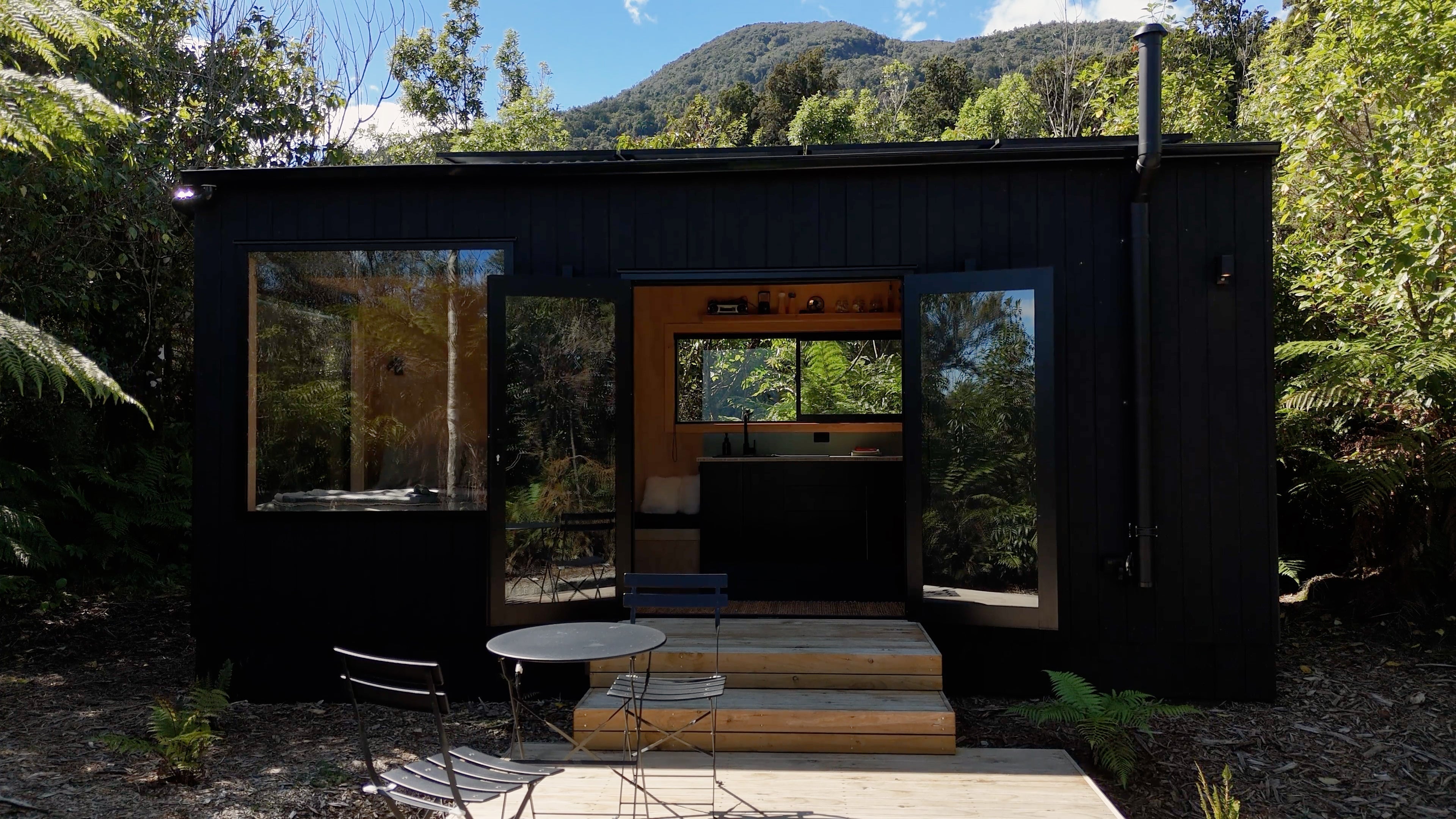 How Hamish Built a Passive Income Holiday Rental in NZ Native Bush ...