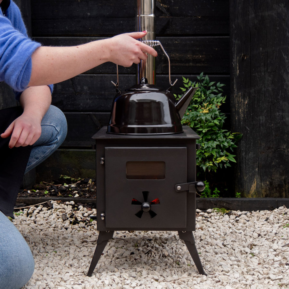 'Ruby' Outdoor Woodburner Stove | Best Outdoor Wood Burner